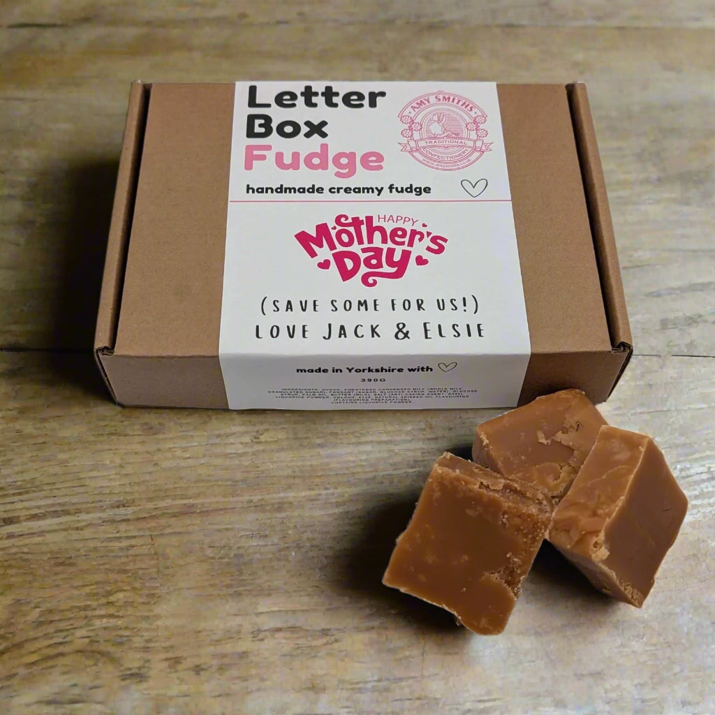 Personalised Fudge Giftboxes – letterboxsweets co